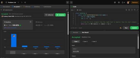 100daysofcode Dsa Codingchallenge Nextpermutation Algorithm