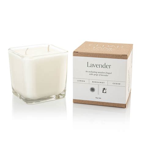 Lavender Candle Cedar Lane Farms