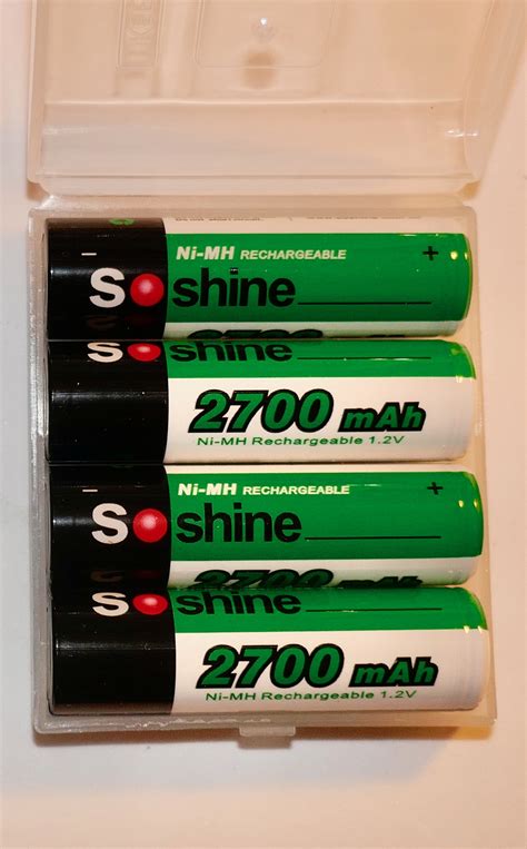 X Soshine Rechargeable V AA Batteries MAh Torchy The Battery Boy
