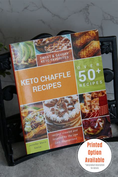 Keto Chaffle Recipes Ebook Cookbook Low Carb Inspirations