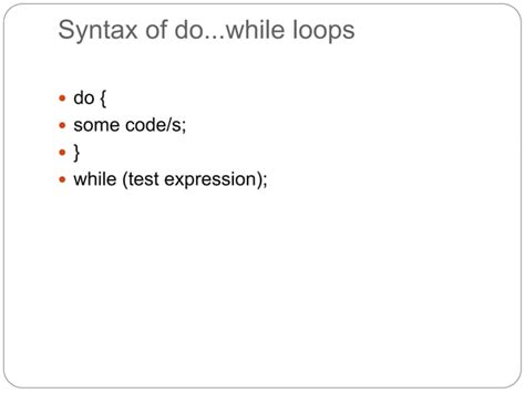 c decision making and looping pptx programming languages computing