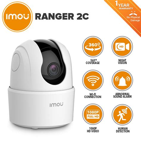 Imou Ranger 2C 4MP CCTV Camera WiFi Connect To Cellphone 360 CCTV