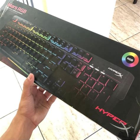 Teclado Gamer Hyperx Mars Rgb Teclado P Computador Hyperx Usado