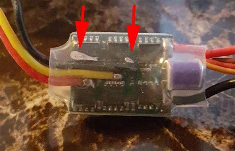 power to servos but motor not running flitetest forum