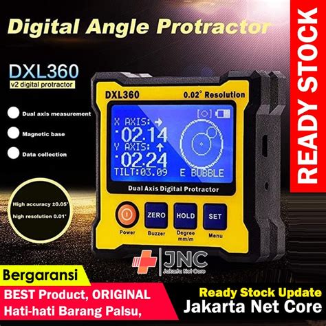 Jual Inclinometer Dxl 360 Digital Angle Level Axis Sudut Dxl360