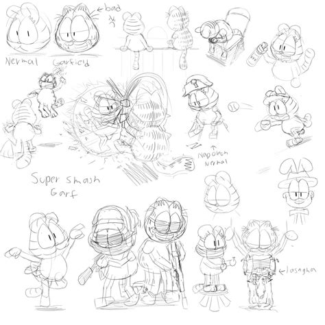 Nermal Sketches 4 By Blorckits On Deviantart