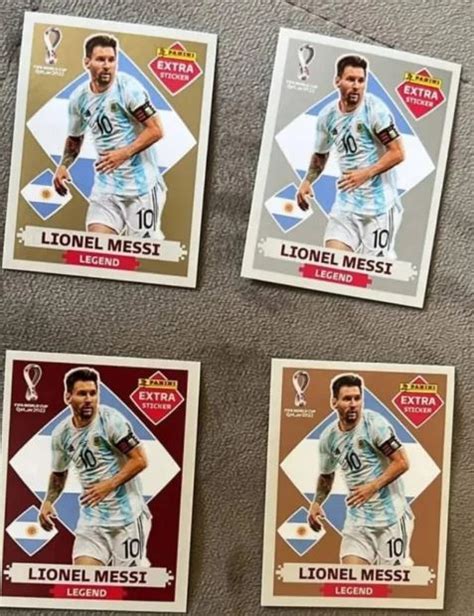 Álbum Qatar 2022 La Figurita De Messi Se Vende A Precios Exorbitantes