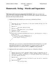 CSE 2221 Homework 21 Docx Jackson Luken 11 30am CSE 2221 Software 1
