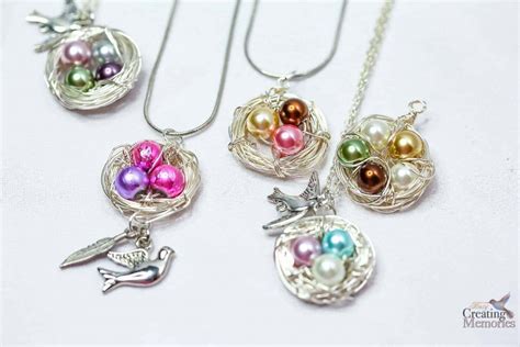 Beautiful Diy Bird Nest Necklace In Under 30 Minutes