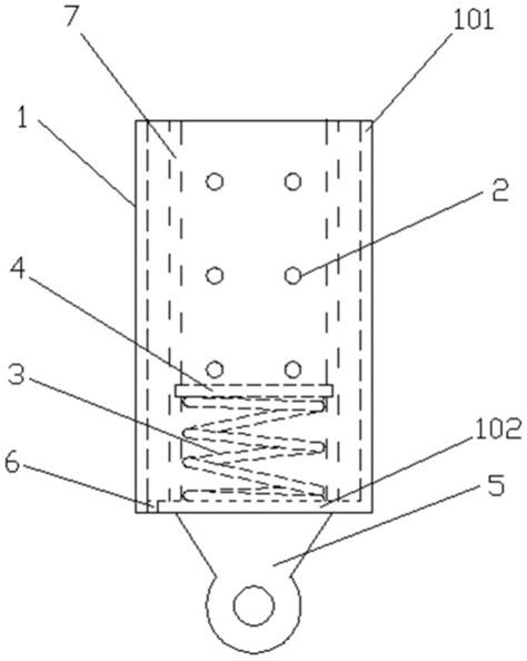 一种用于木梁柱无损伤装配的减震式连接件2