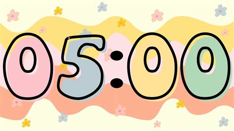 5 Minute Groovy Themed Timer YouTube