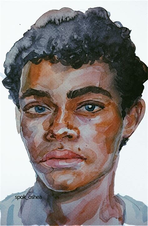 Портрет юноши в стиле Живопись Портрет Скетчи на