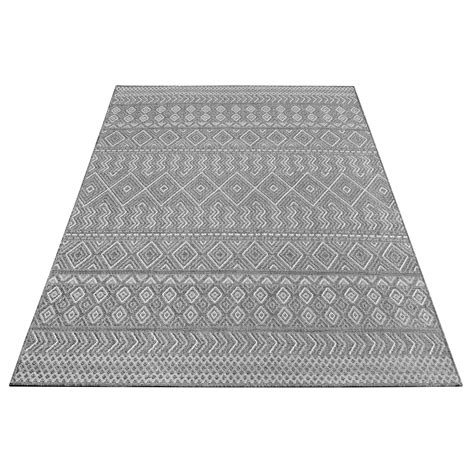 In And Outdoor Teppich Verona Grau 300x400 Cm 10p434p10p9v11