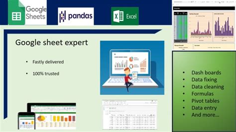 Create Formulas And Dashboard For Google Sheets And Excel By