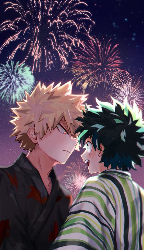 Midoriya And Bakugo Artofit