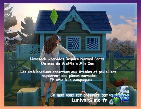 Les améliorations apportées aux étables et poulaillers requièrent des