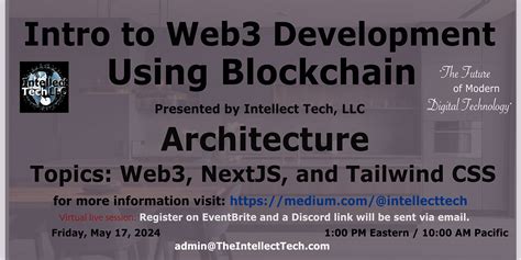 Web3 Development With Blockchain Workshop 3 — Post 15 By Intellect