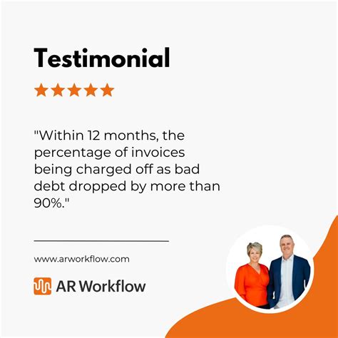 Ar Workflow On Linkedin Testimonialtuesday Collectionssuccess Baddebtreduction Arworkflow…