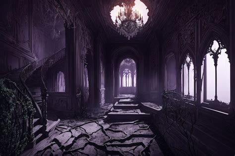 Premium Ai Image Haunted Mansion