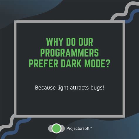 Projectorsoft On Linkedin Programmerjokes Darkmode Techjokes Projectorsoft