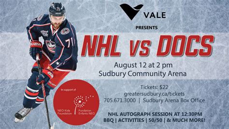 REP At NHL Vs DOCs Hockey Game REPerformance