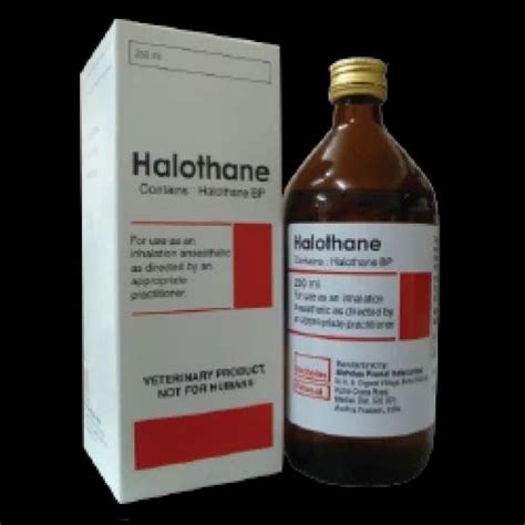 Halothane General Anesthetic Agent