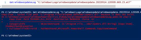 Get Windowsupdatelog Microsoft Qanda