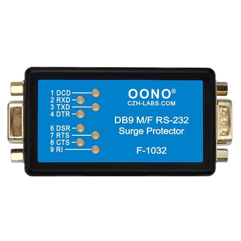Rs232 Db9m F Led Link Tester With Surge Protection Electronics