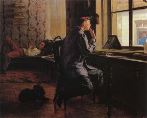 Репин И Е Приготовление к экзамену 1864 ГРМ Проект Русский музей