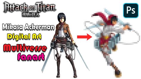 Mikasa Ackerman Titan Form