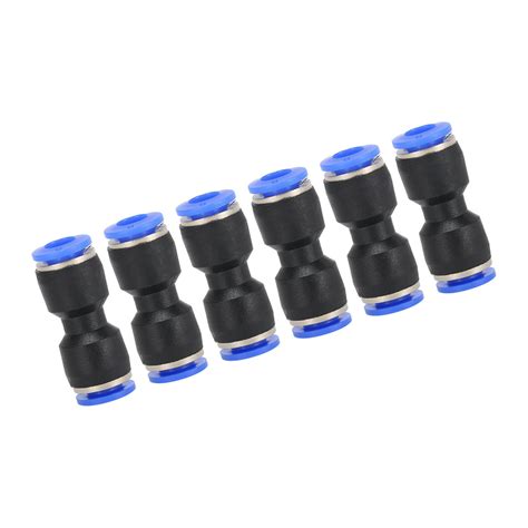 Conector Recto De Tubo De Aire Conector Neumático Recto De 50 Piezas