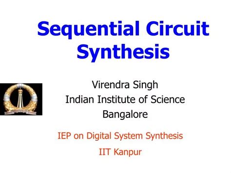 Ppt Sequential Circuit Synthesis Powerpoint Presentation Free