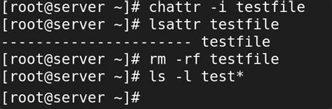how to set immutable sticky bit with chattr command