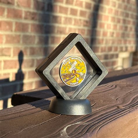Four Months Sober Sobriety Coin The Achieve Mint