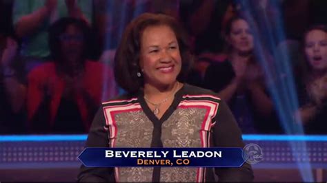 Beverely Leadon Who Wants To Be A Millionaire Wiki Fandom