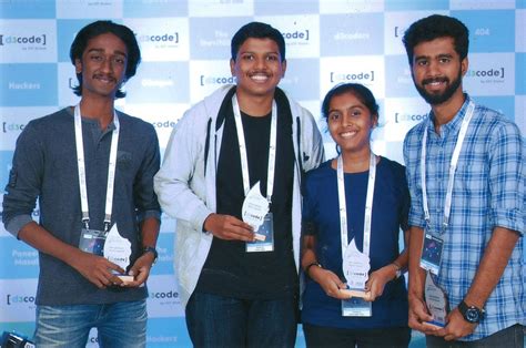 Mbcet Top 20 In D3code National Hackathon Mar Baselios College Of