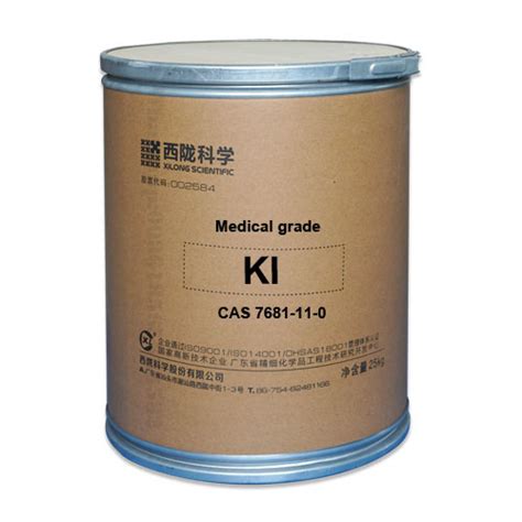 99 Pharmaceutical Grade CAS 7681 11 0 Ki Mg Medical Grade Ar Grade Raw
