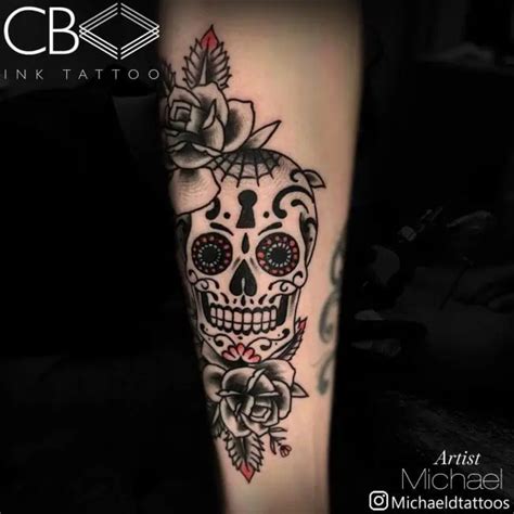 Small Sugar Skull Tattoo Meaning