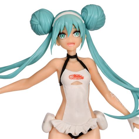 Hatsune Miku Figura de Racing Miku versión Tropical Maid Elbenwald