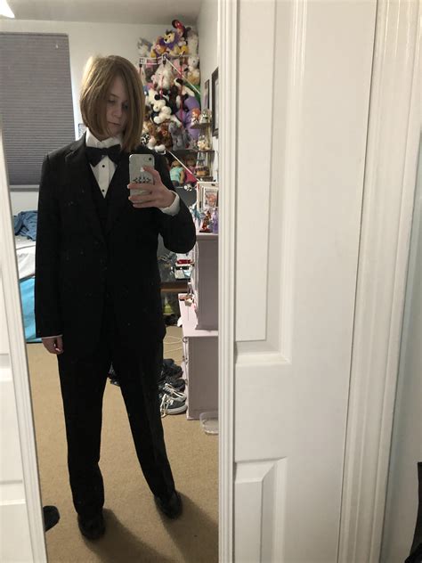 I Finally Built Up Enough Courage To Wear A Tux For An Orchestra Concert R Lgbt