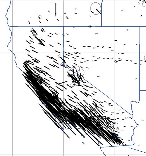 Put Your Gps Velocity Data In The Unavco Idv