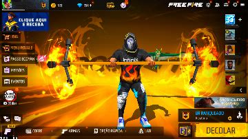 CONTA FREE FIRE ANGELICAL AZUL Free Fire Contas Free Fire GGMAX