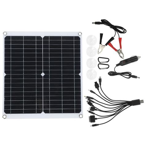 Hotbest Solar Car Battery Charger Kit12 V 10 47 Off