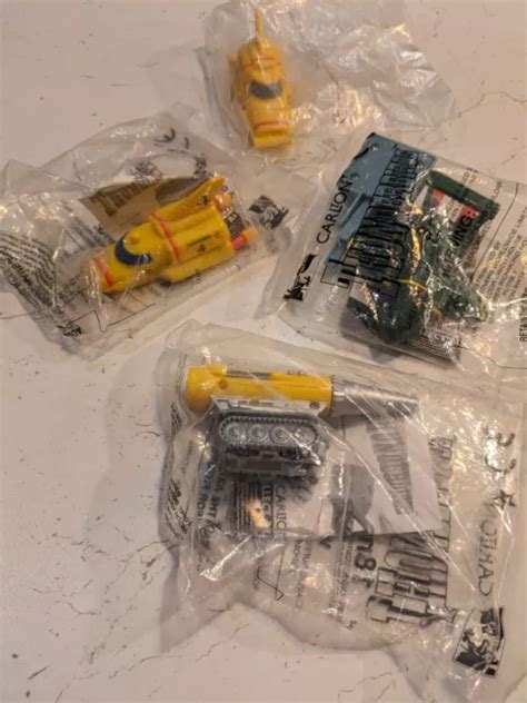 Kfc Carlton Thunderbirds 1999 Toy Vehicle Figure X4 In Packaging £800