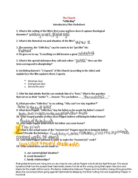 Download 2728210 Balancing Ws Assignment The Church “lile Boy