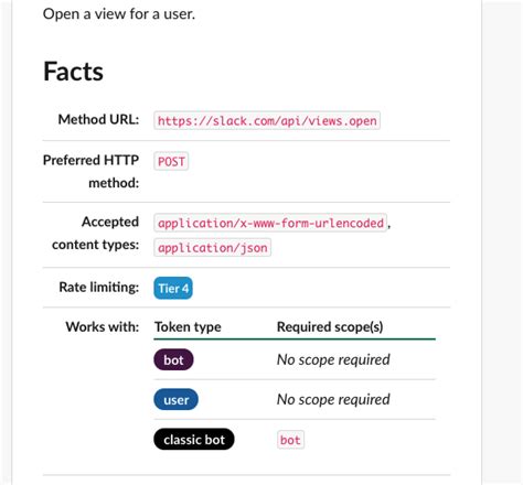 Why Am I Getting A Notallowedtokentype Error From The Slack Api