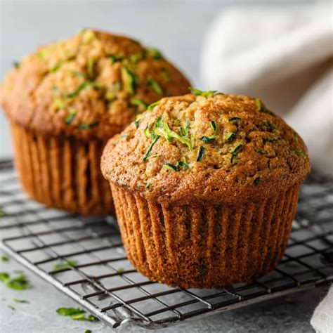 Healthy Zucchini Muffins Recipe Moist Homemade Zucchini Bread Muffins