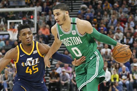 Jayson Tatum And Donovan Mitchell Wallpapers Wallpaper Cave