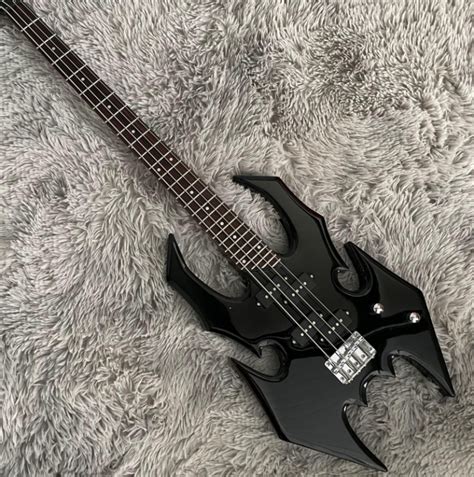 4 Strings Electric Bass Guitar Spider 24 Frets Chrome Hardware Bass