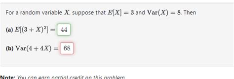 Solved For A Random Variable X ﻿suppose That E X 3 ﻿and